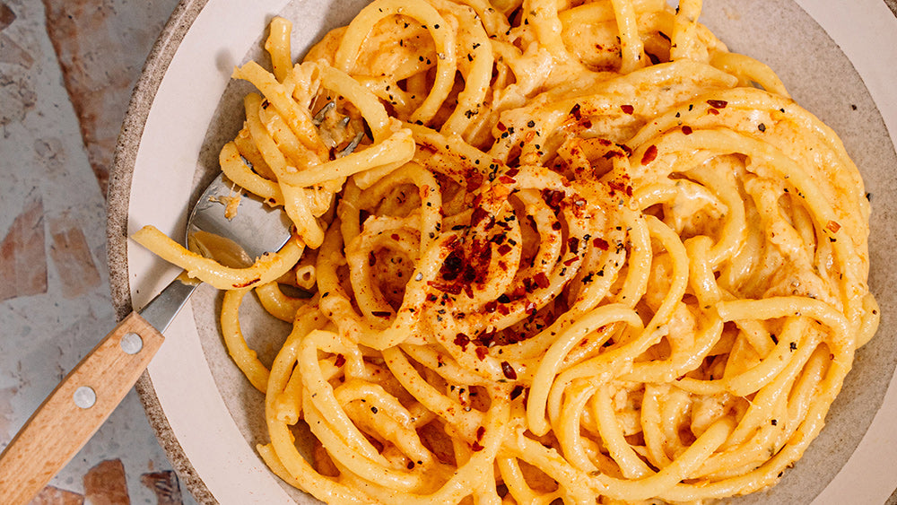 Cheesy Noodles – Morton & Bassett