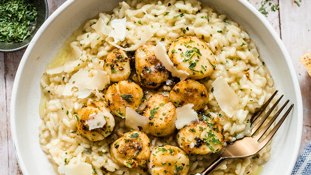 Scallop Risotto – Morton & Bassett