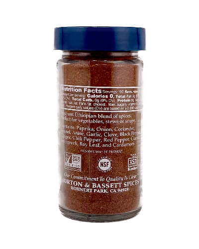 Berbere – Morton & Bassett