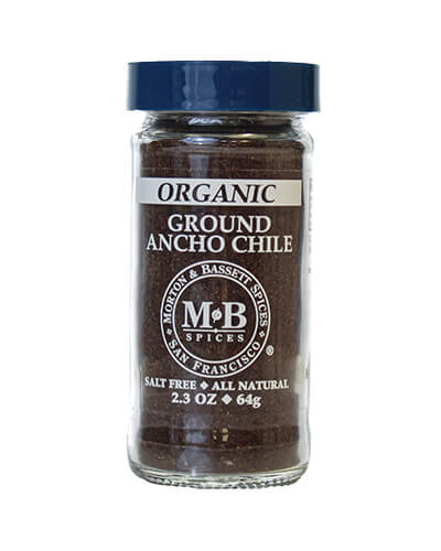 Ancho Chile (Ground) - Organic – Morton & Bassett